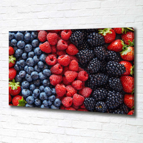Brayden Studio Waldfrüchte - Kunstdrucke auf Leinwand - Wrapped Canvas | Wayfair.de